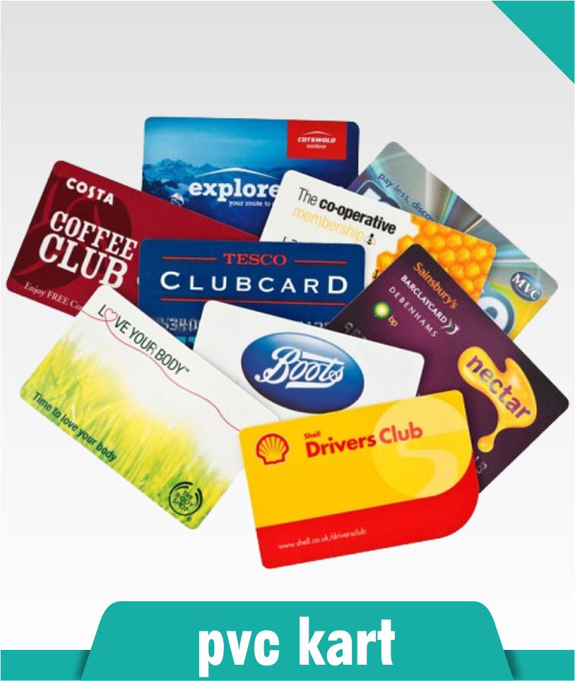PVC Kart-Cizgi -MATBAA, REKLAM, TANITIM